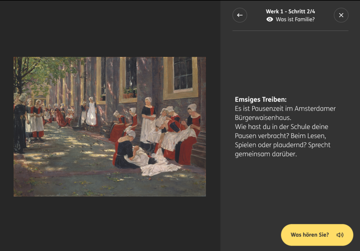 Digitales Kunsterlebnis trifft wegweisende Demenz-Forschung | Städel Stories
